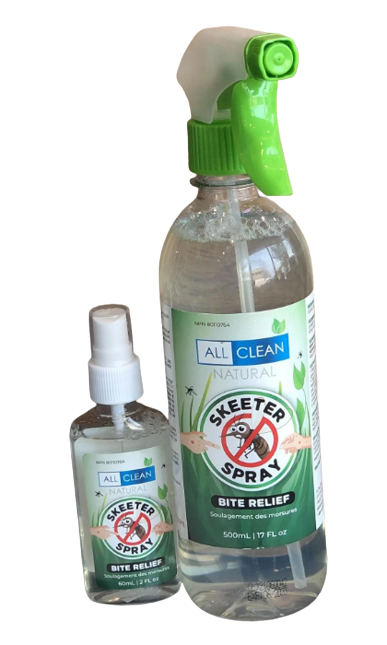 All Clean Natural Skeeter Spray/Bite Relief (500ml) – Snacks Eh